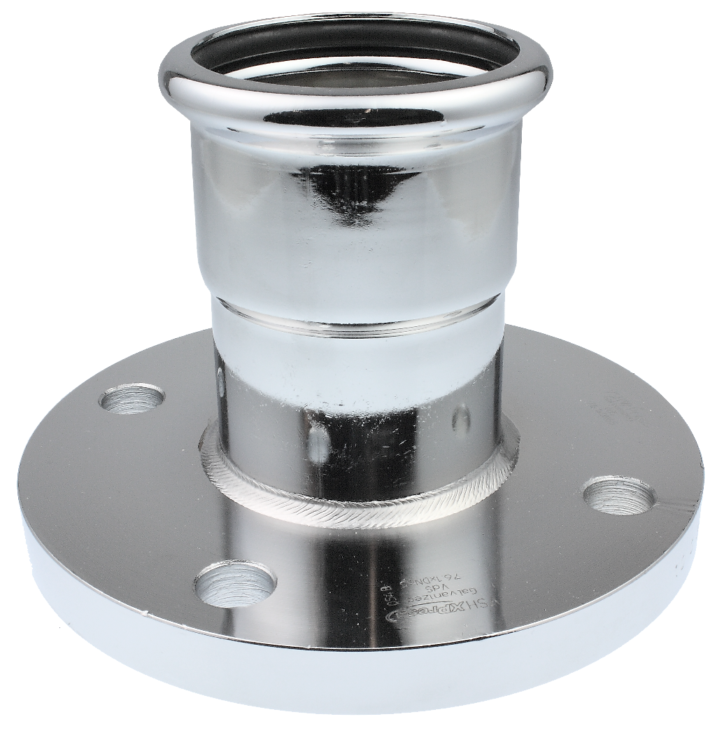VSH XPress Carbon flange adapter PN16 (press x flange)