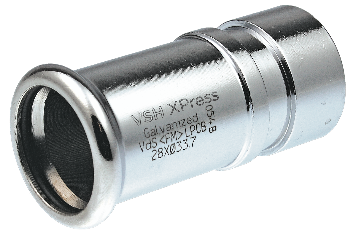 VSH XPress Carbon groove connector (press x groove)