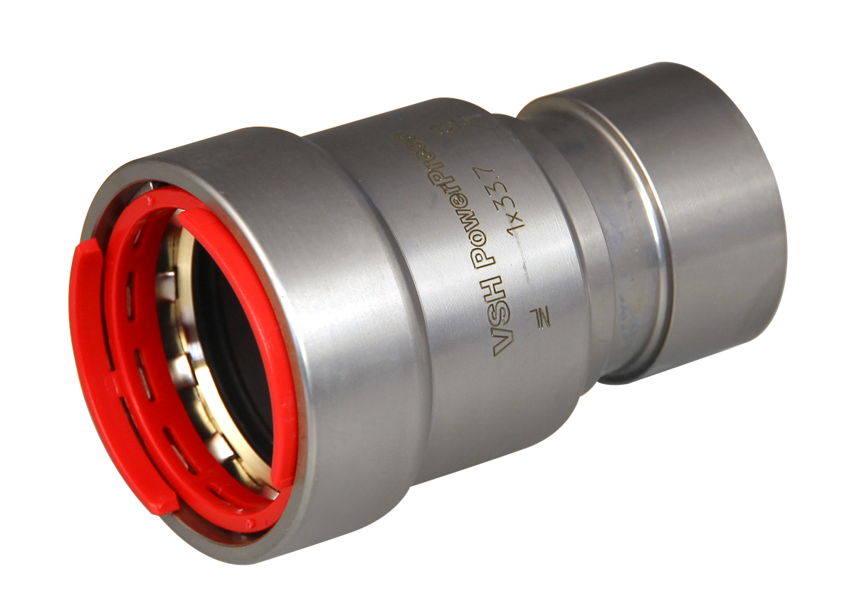 VSH PowerPress grooved connector (press x groove)