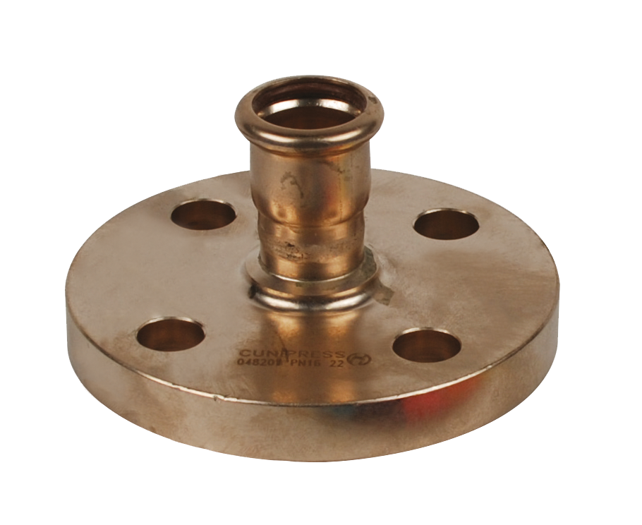 VSH XPress CuNi flange adapter PN16 (press x flens)