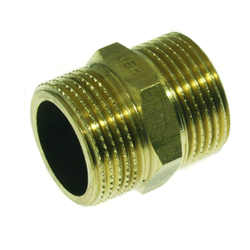 VSH Threaded straight coupling (2 x male thread)