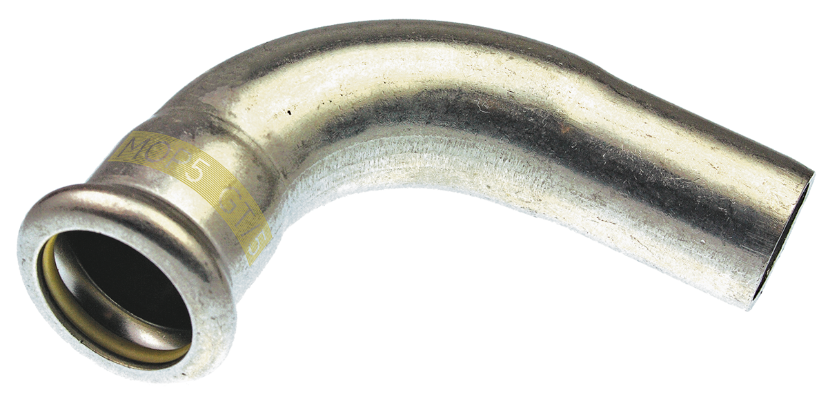 VSH XPress Stainless Gas bend 90° FØ 108