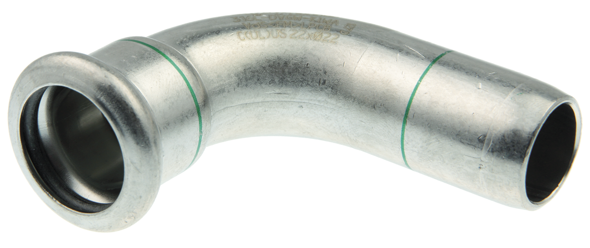 VSH XPress Edelstahl Bogen 90° iØ 108