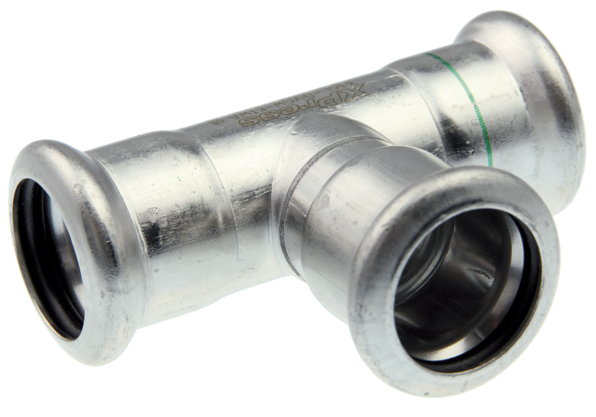 VSH XPress Stainless T-piece (3 x press)