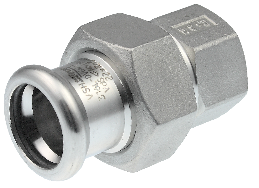 VSH XPress Inox raccord union taraudé FF 22xRp1"