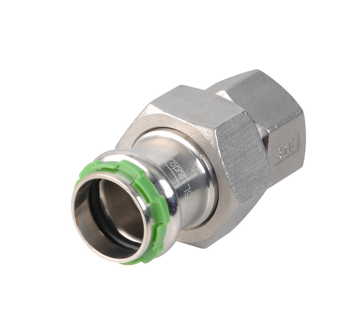 VSH SudoPress Inox raccord union taraudé FF 35xRp1 1/4"