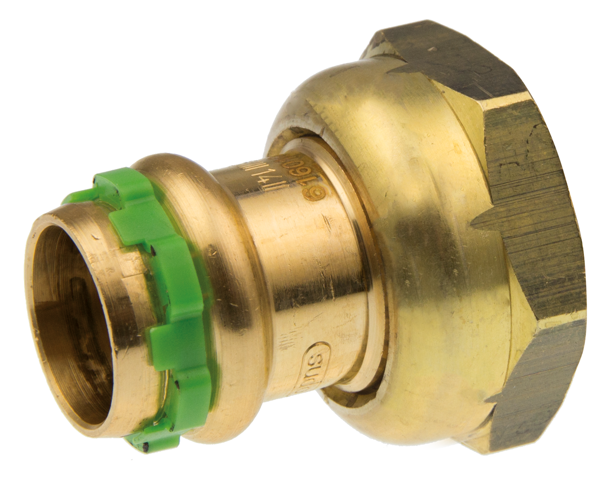 VSH SudoPress Copper coupling with nut FF 16xG1/2"