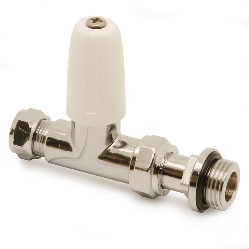 Pegler Terrier Lockshield radiator valve straight pattern