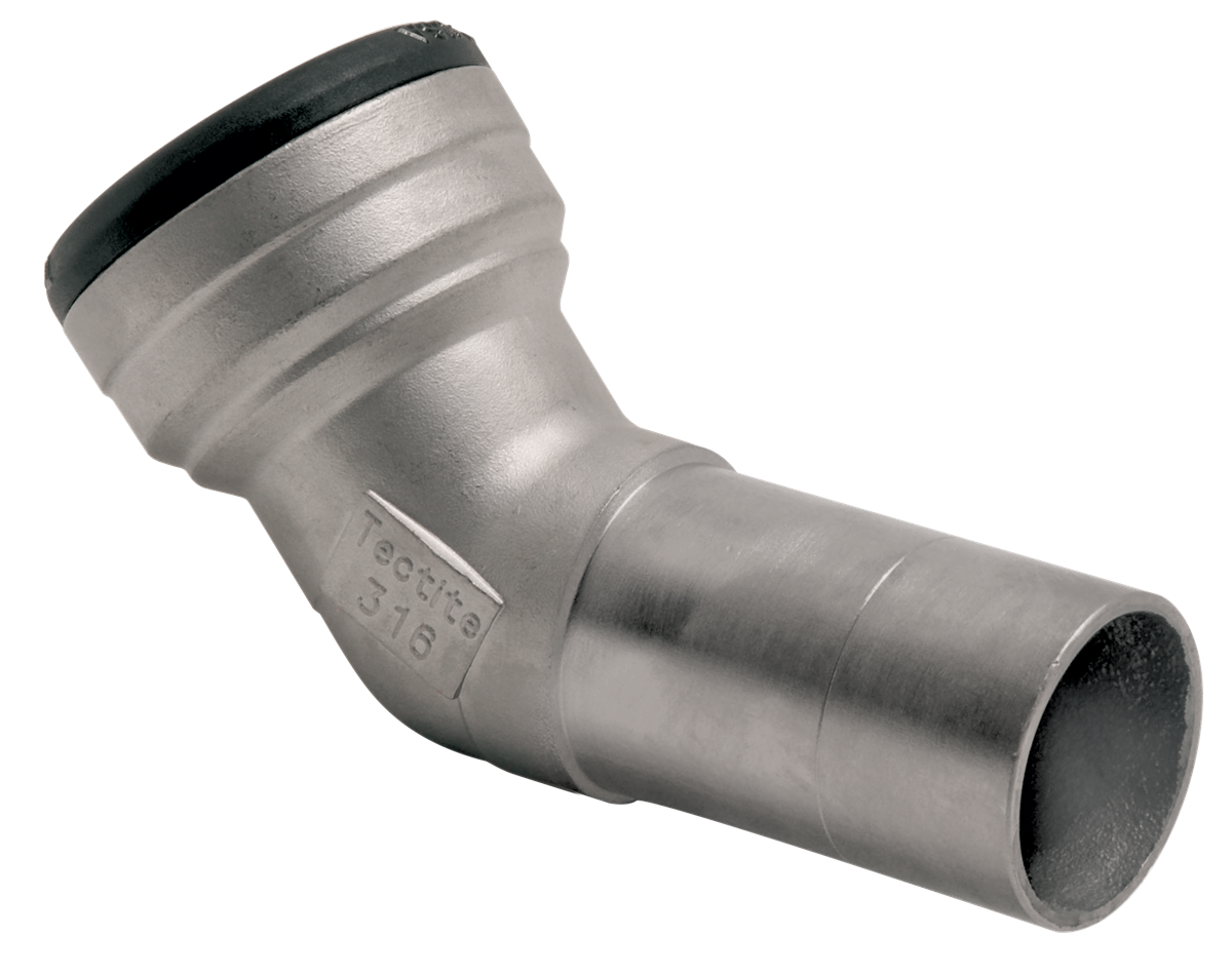 VSH Tectite 316 équerre 45° FØ 35