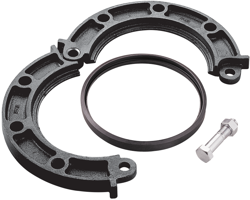 VSH Shurjoint adaptateur rainuré à bride A150 -E F-FL 508 noir