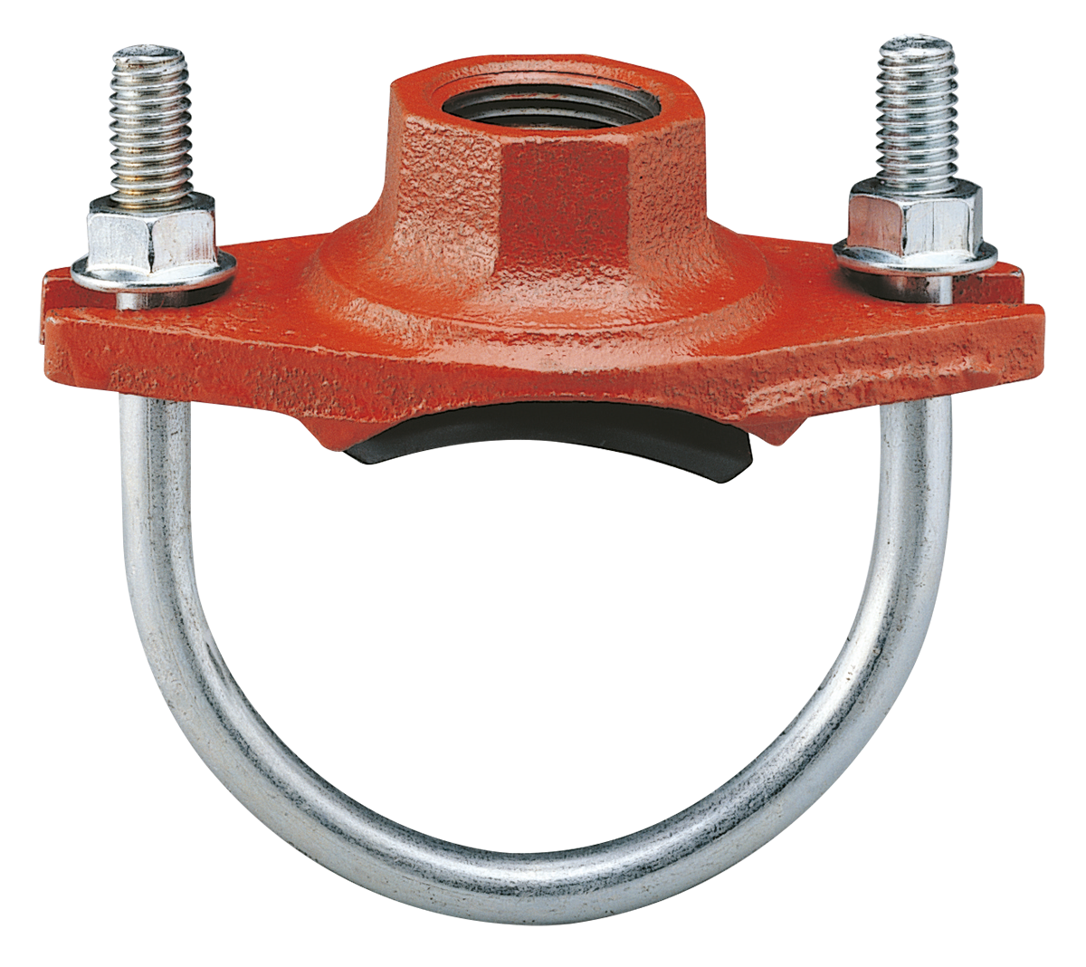 VSH Shurjoint fire sprinkler saddle-let MF 60.3xRc1/2" red