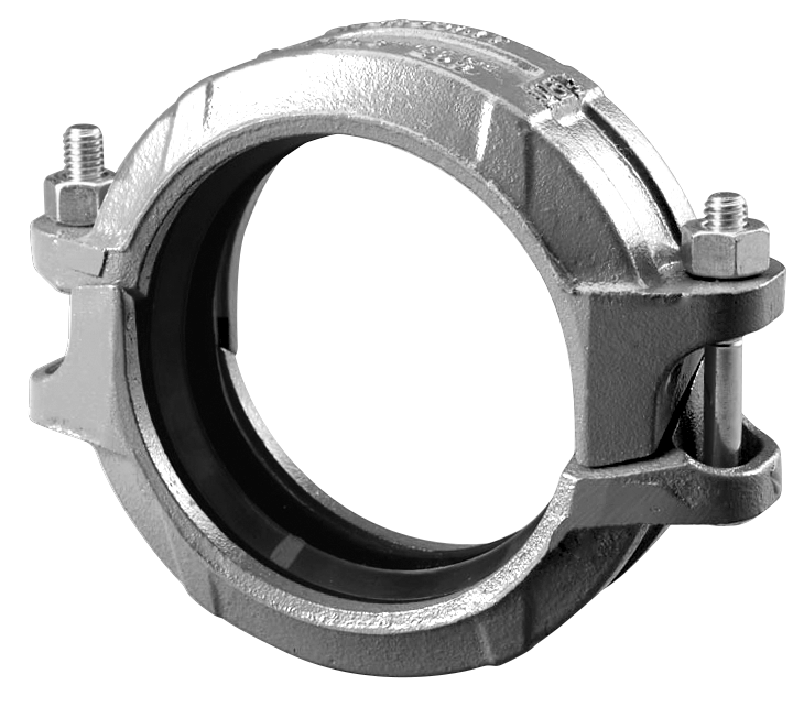 VSH Shurjoint rigid coupling FF 42.4 galvanized ISO