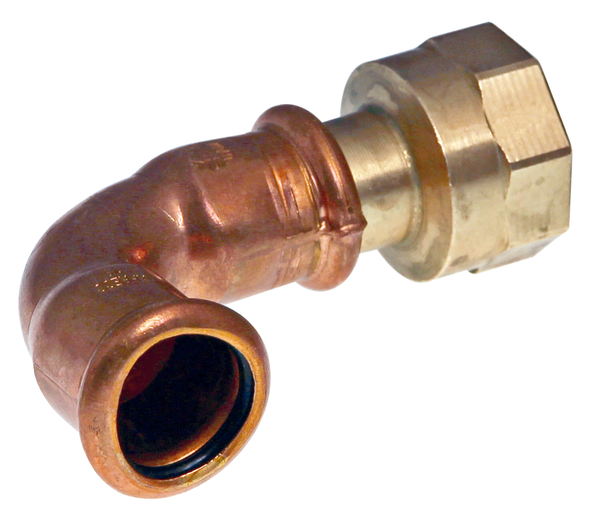 VSH XPress Copper angle adapter 90° FF 12xRp1/2"