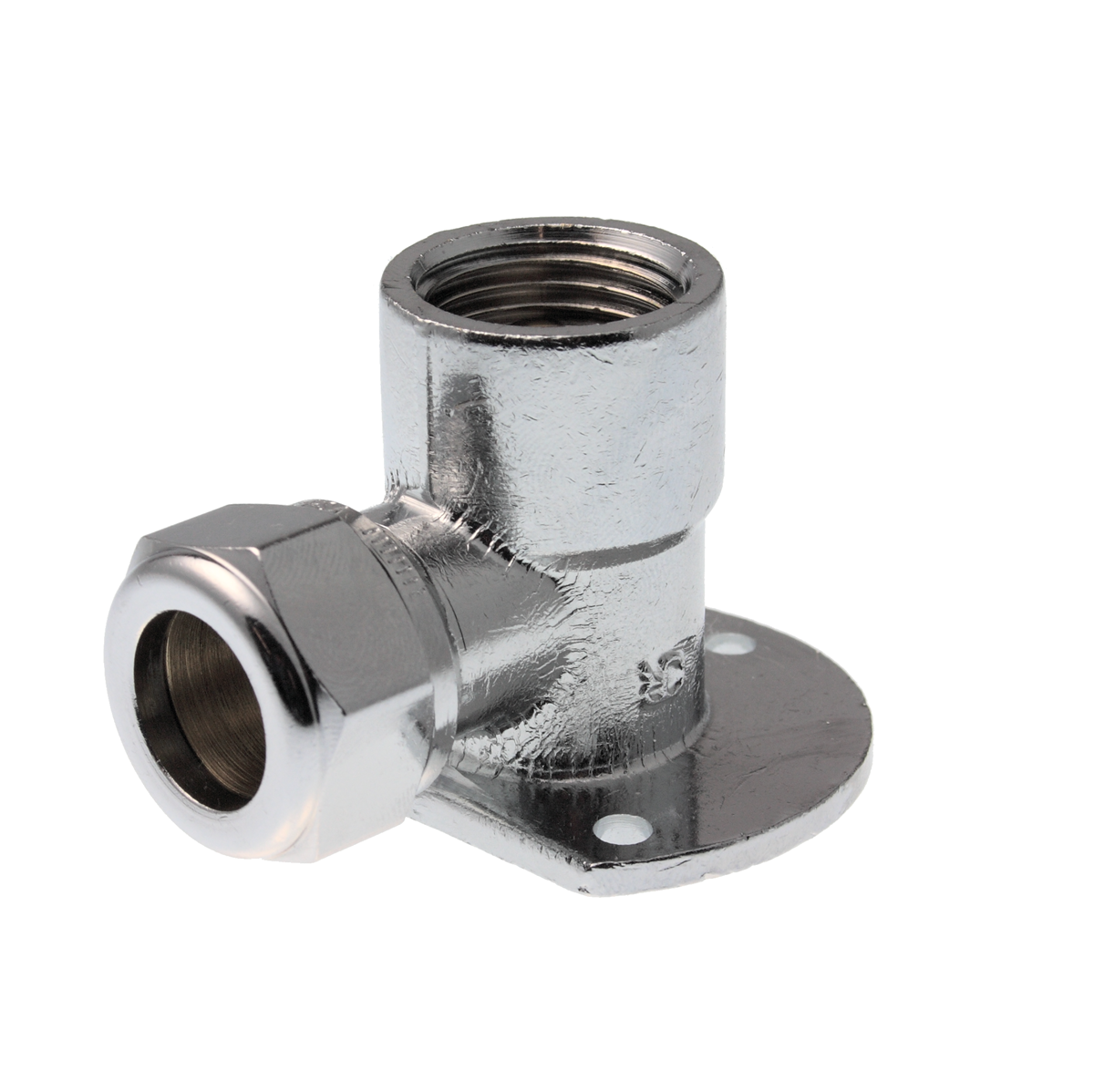 VSH Super muurplaat 90° FF 15xG1/2" Ni