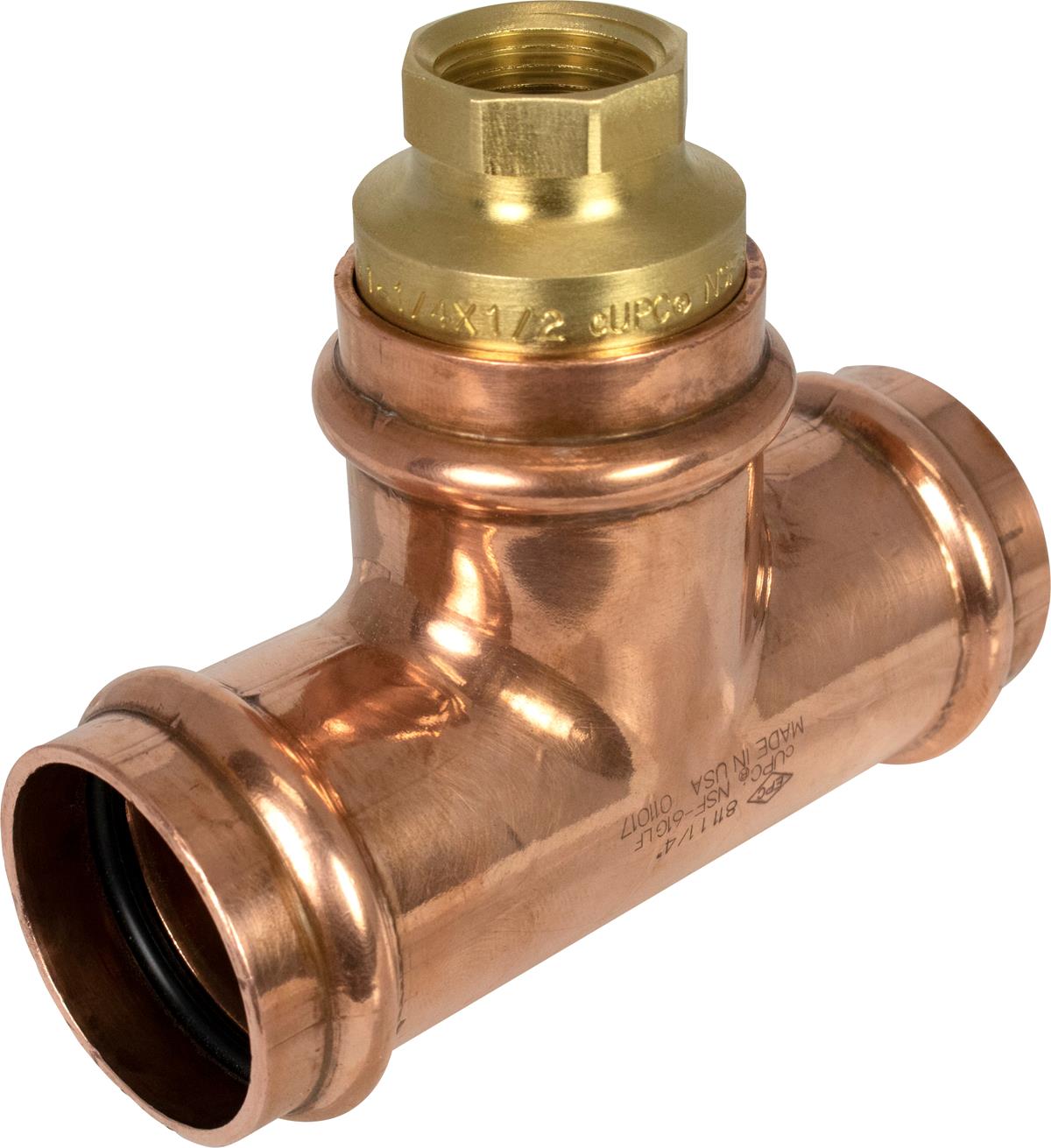 8712 | detail | ApolloPress tee – female (P x P… – Aalberts IPS US