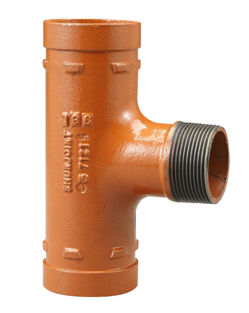 7121m | detail | VSH Shurjoint reducing tee (groo… – Aalberts IPS Shurjoint