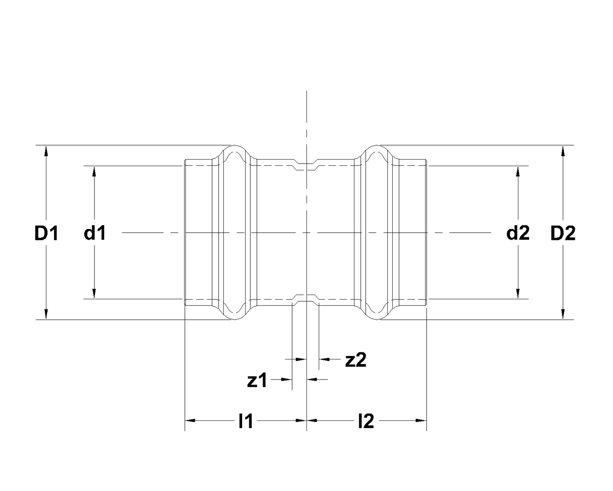 ApolloPress coupling (P x P) | 800 – Aalberts IPS US